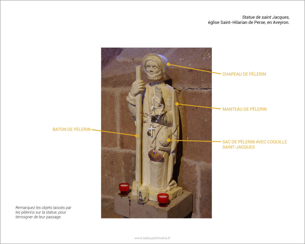 Saint Jacques le Majeur, apôtre - Le b.a.-ba du patrimoine